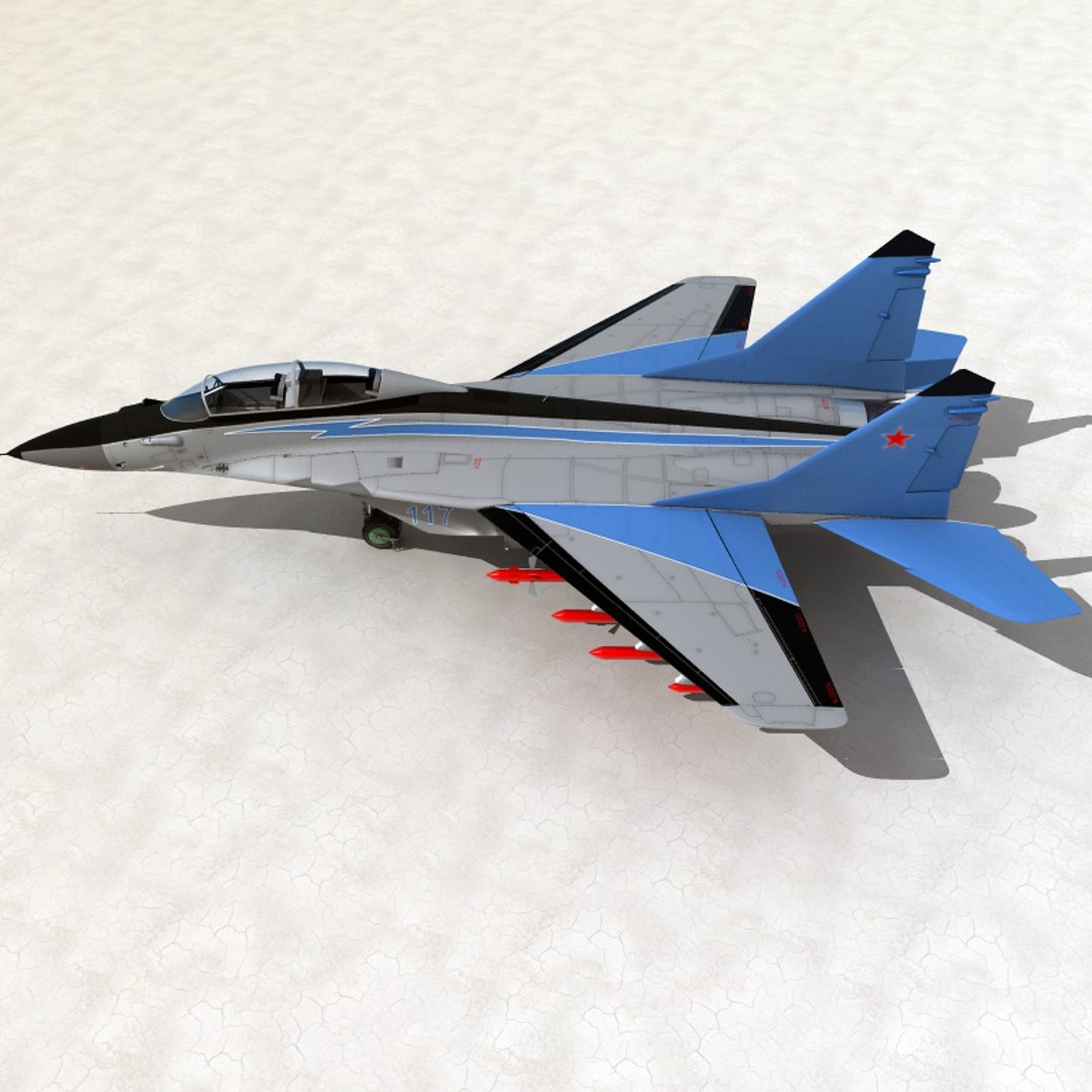 3d model mig-35 fulcrum-f
