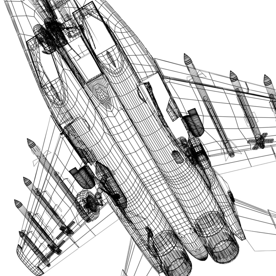 3d model mig-35 fulcrum-f