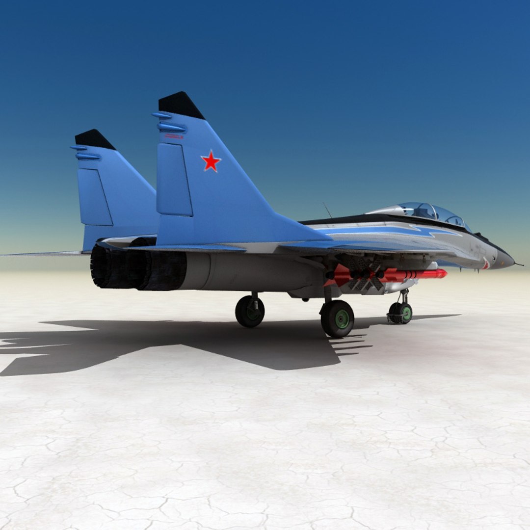 3d model mig-35 fulcrum-f