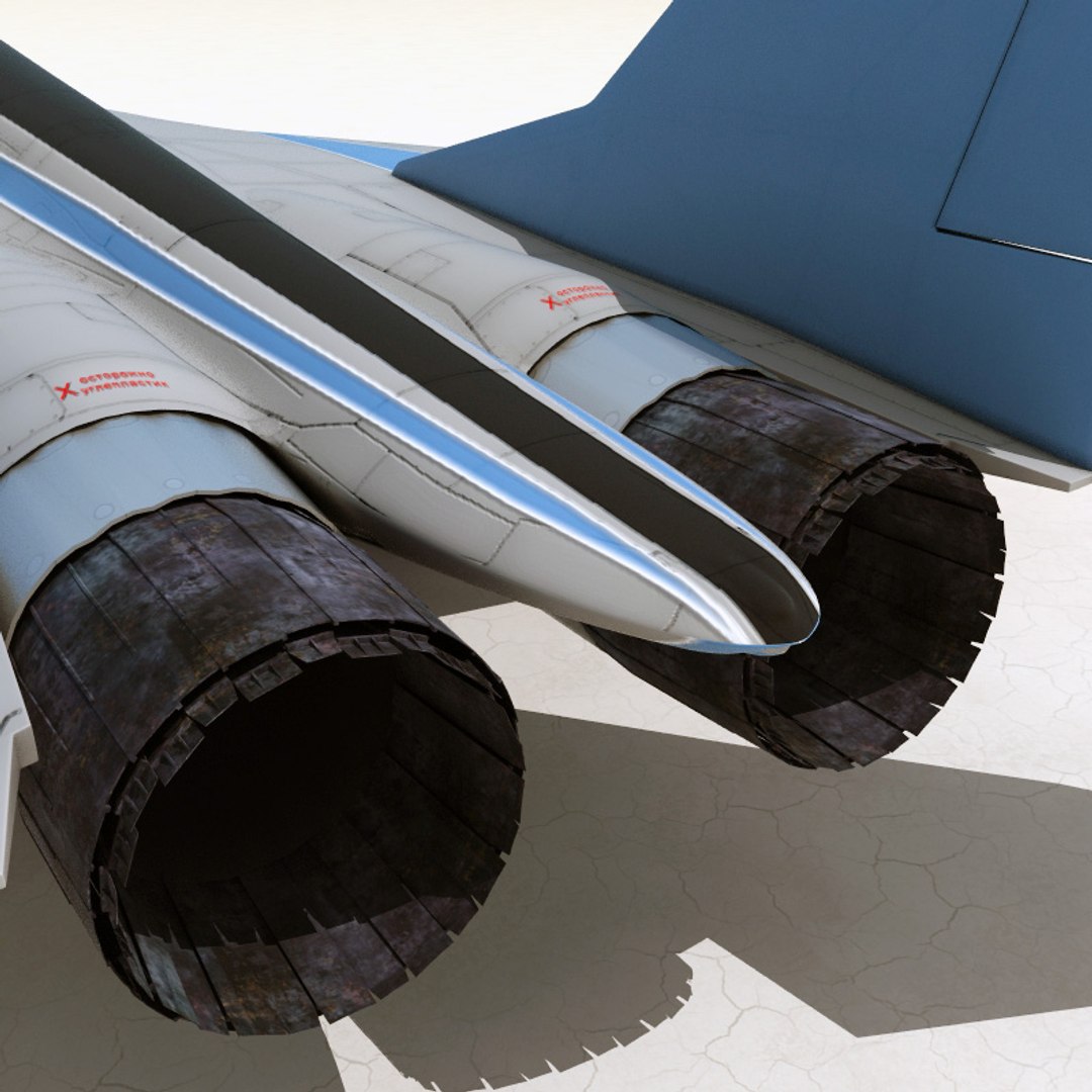 3d model mig-35 fulcrum-f