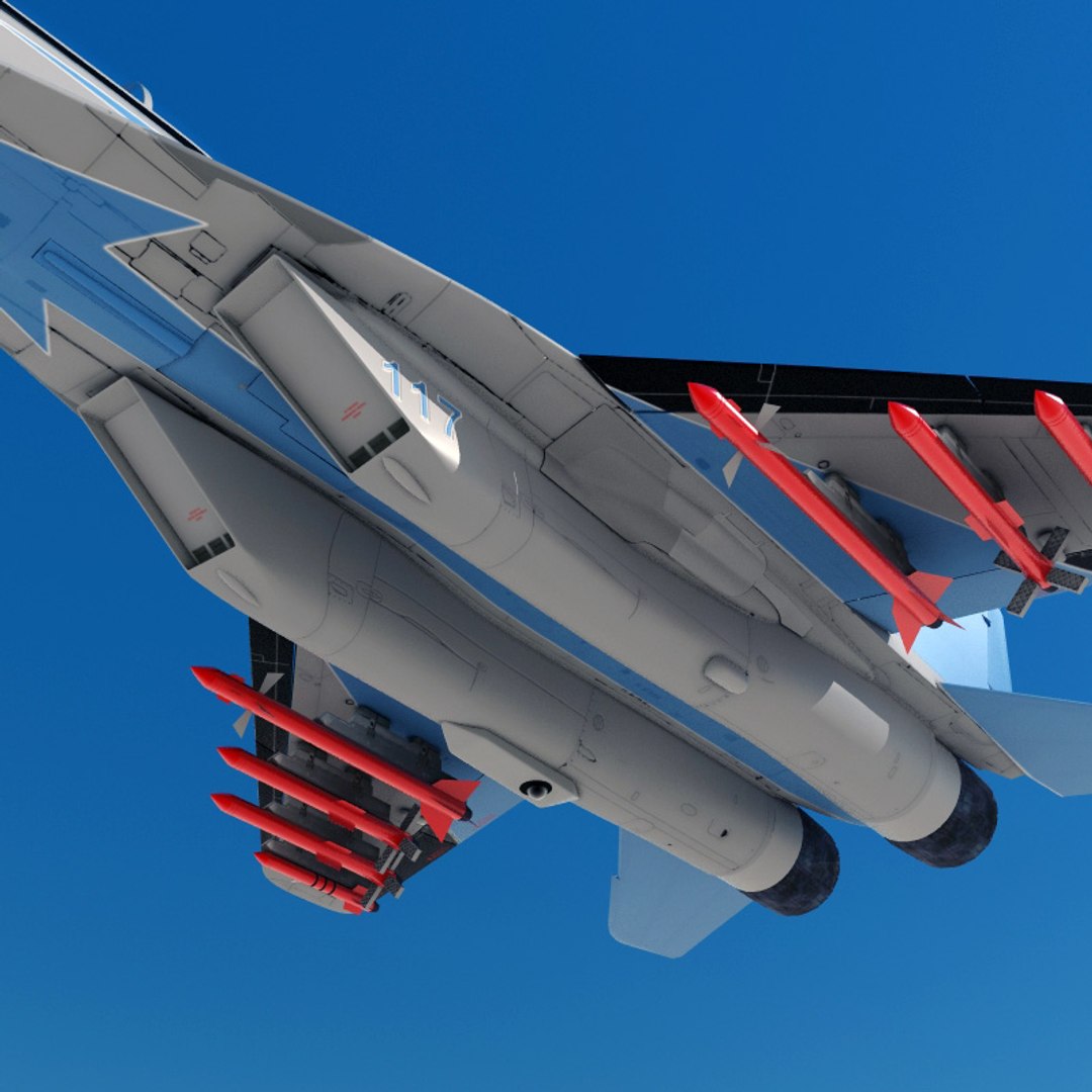 3d model mig-35 fulcrum-f