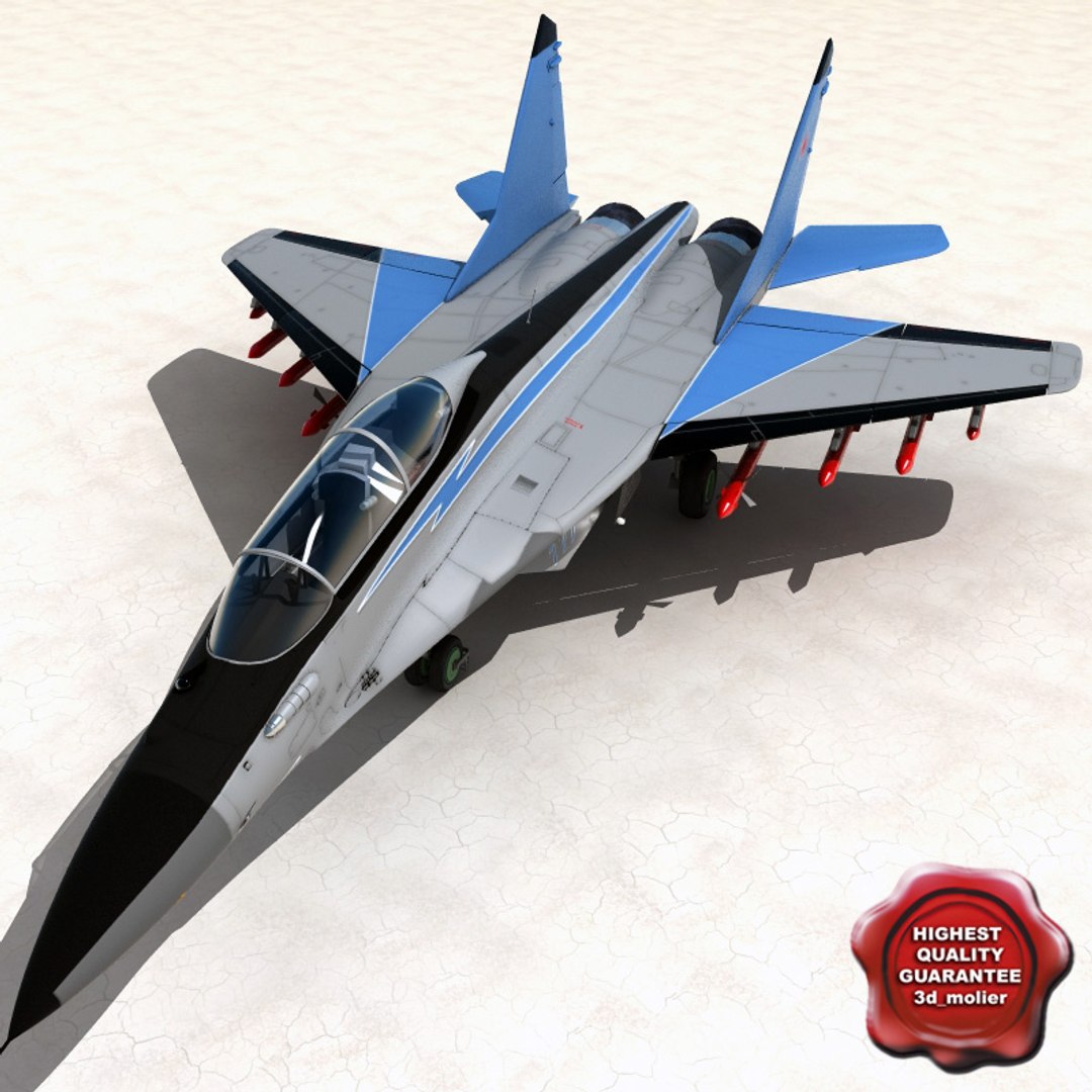 3d model mig-35 fulcrum-f