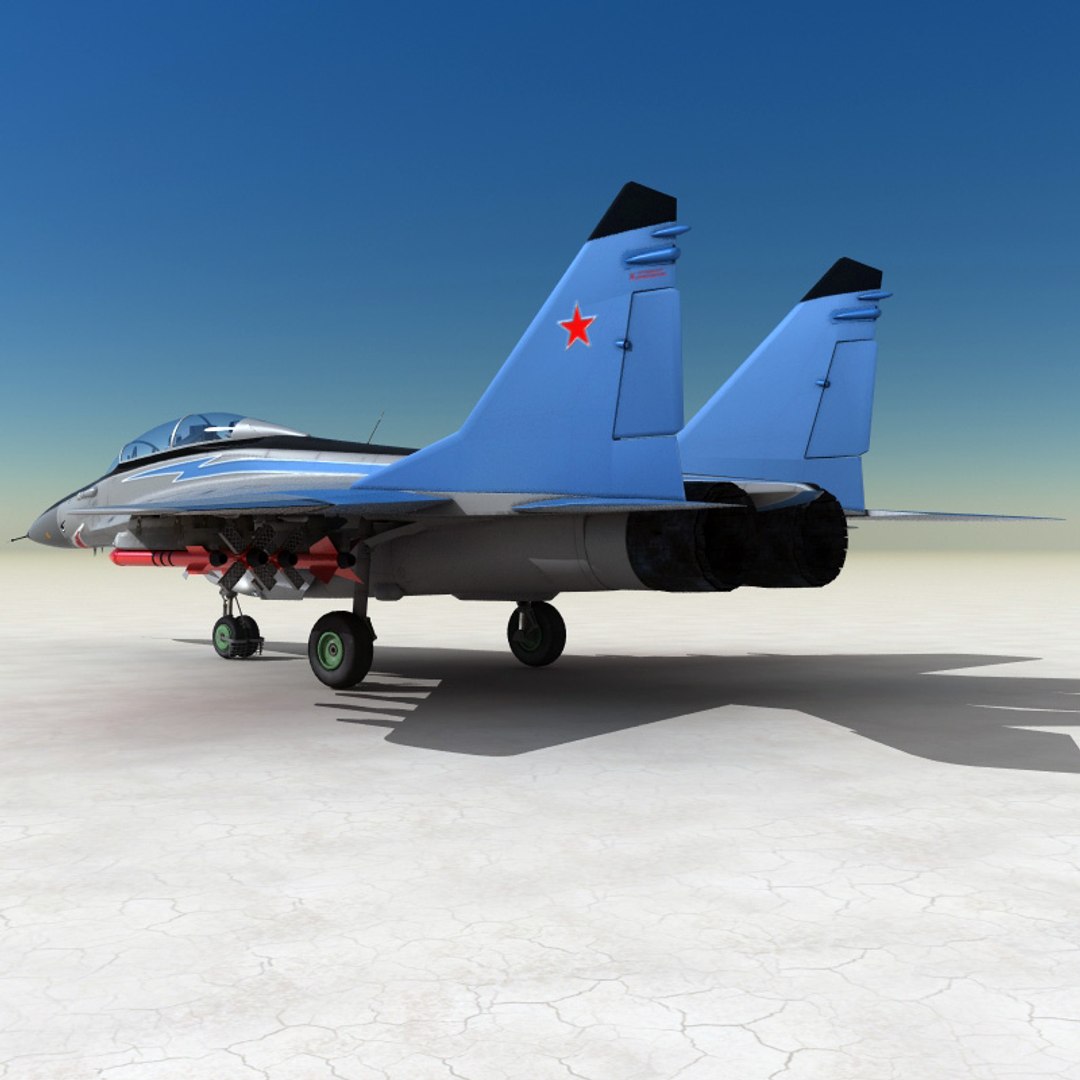 3d model mig-35 fulcrum-f