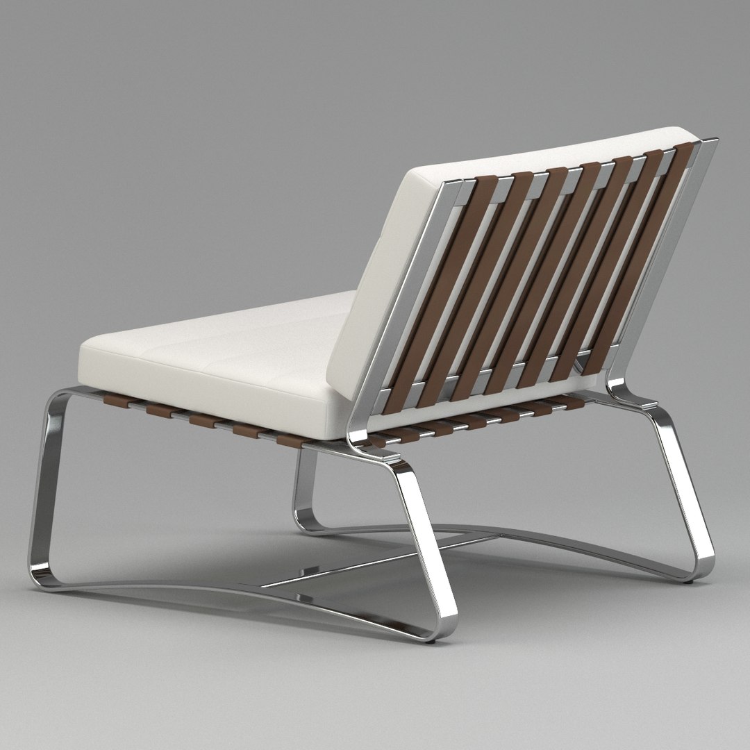 Minotti Chair 3D Model - TurboSquid 1501259