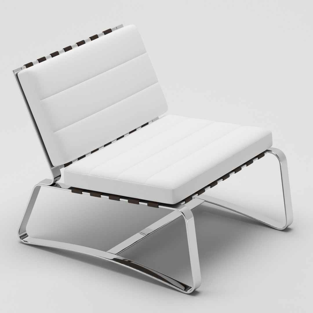 Minotti Chair 3D Model - TurboSquid 1501259