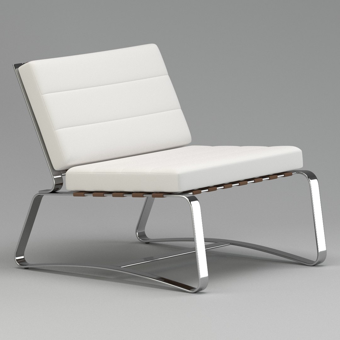 Minotti Chair 3D Model - TurboSquid 1501259