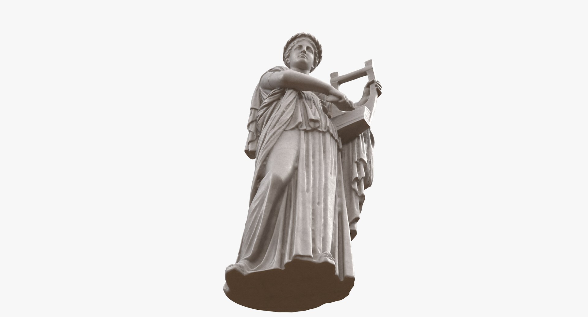 Muse Literature Erato Statue - TurboSquid 2269979