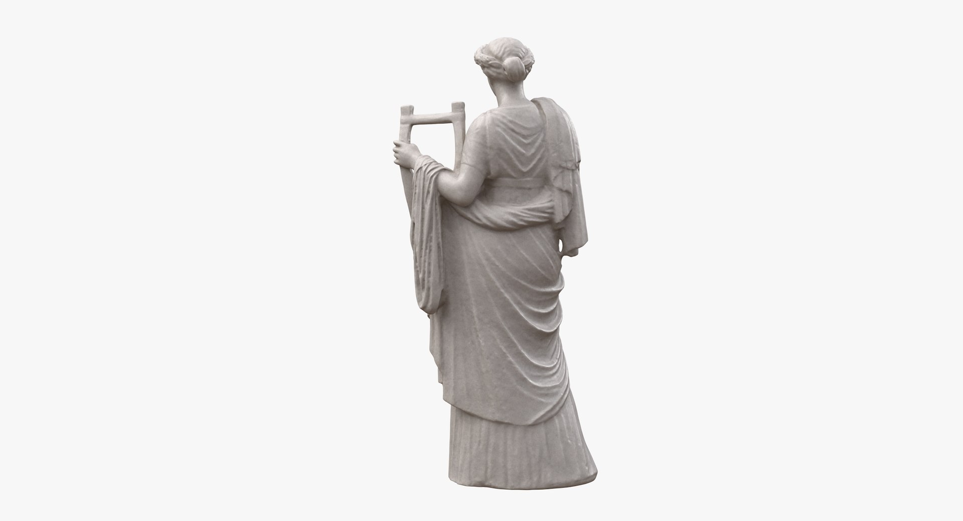 Muse Literature Erato Statue - TurboSquid 2269979