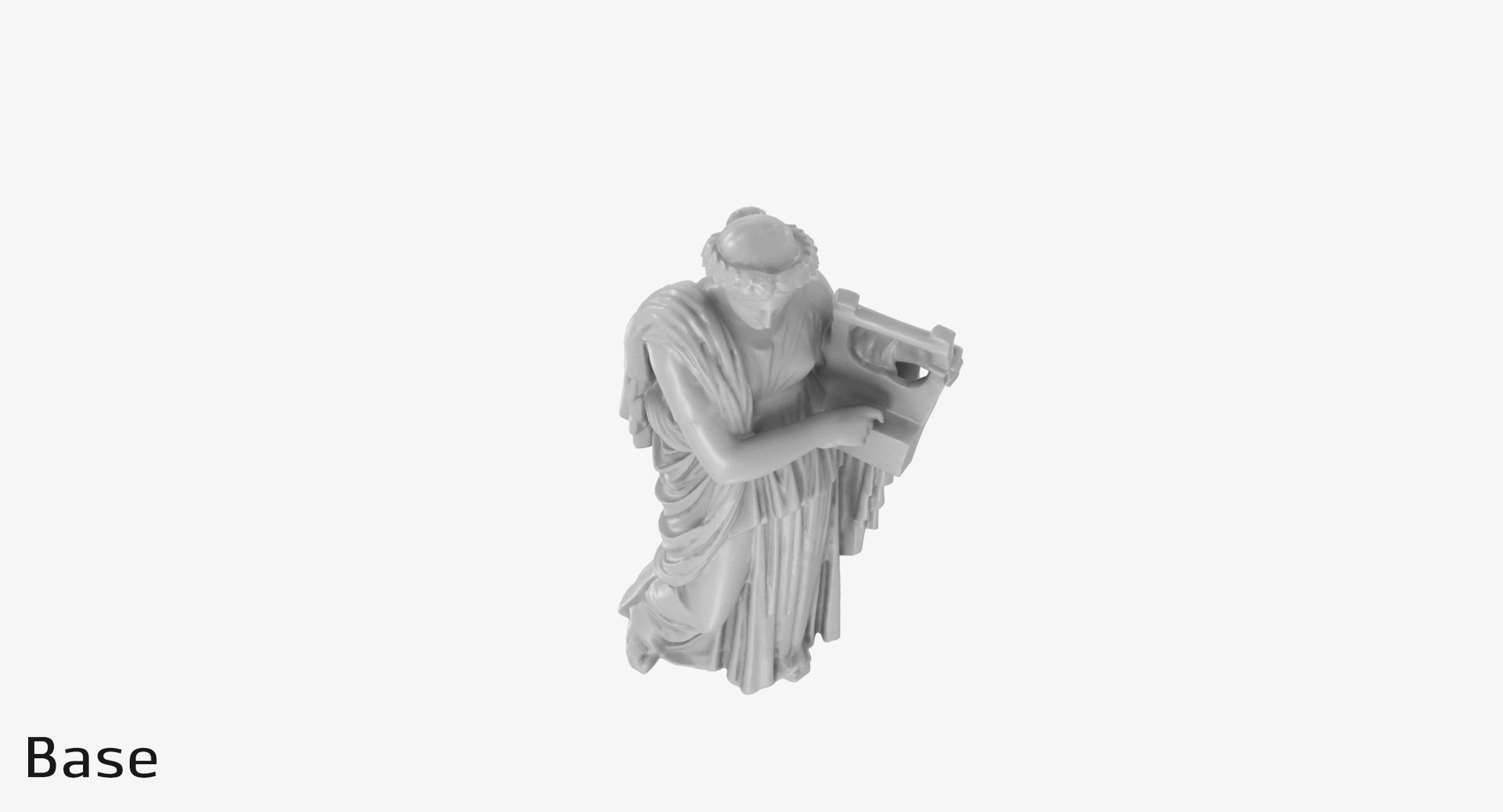 Muse Literature Erato Statue - TurboSquid 2269979