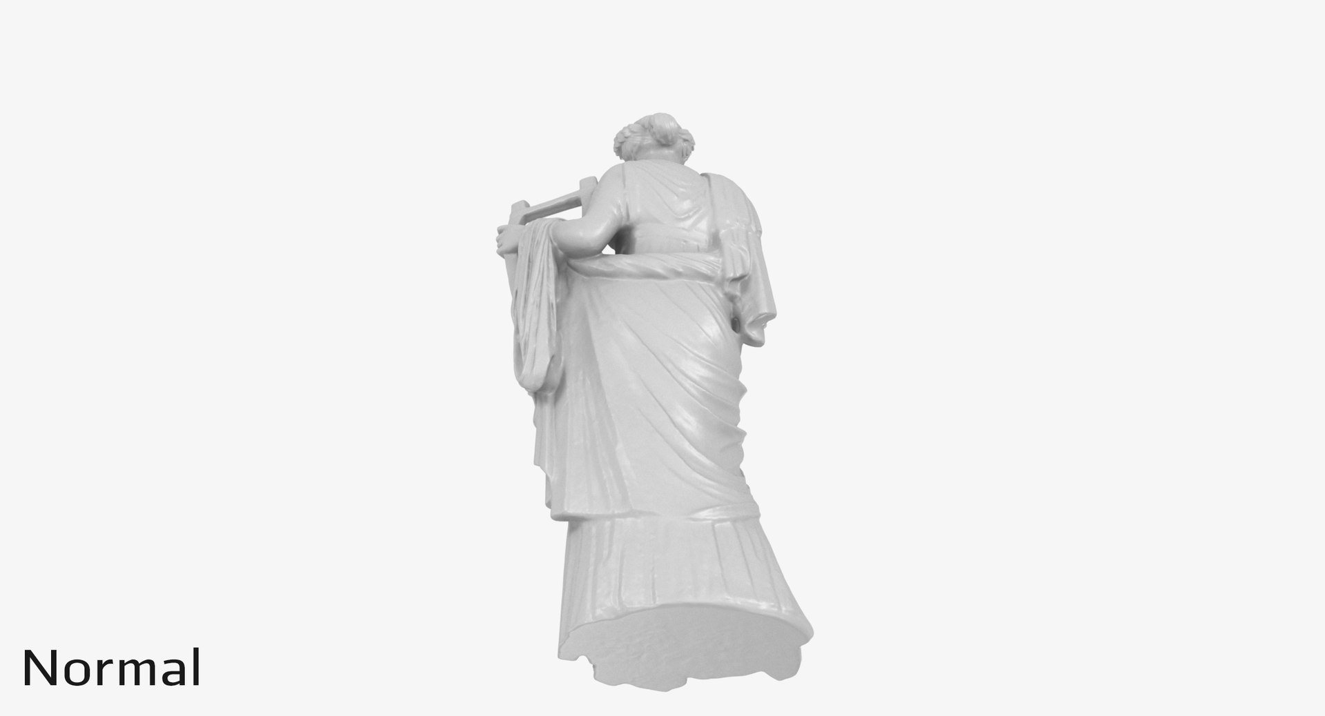 Muse Literature Erato Statue - TurboSquid 2269979