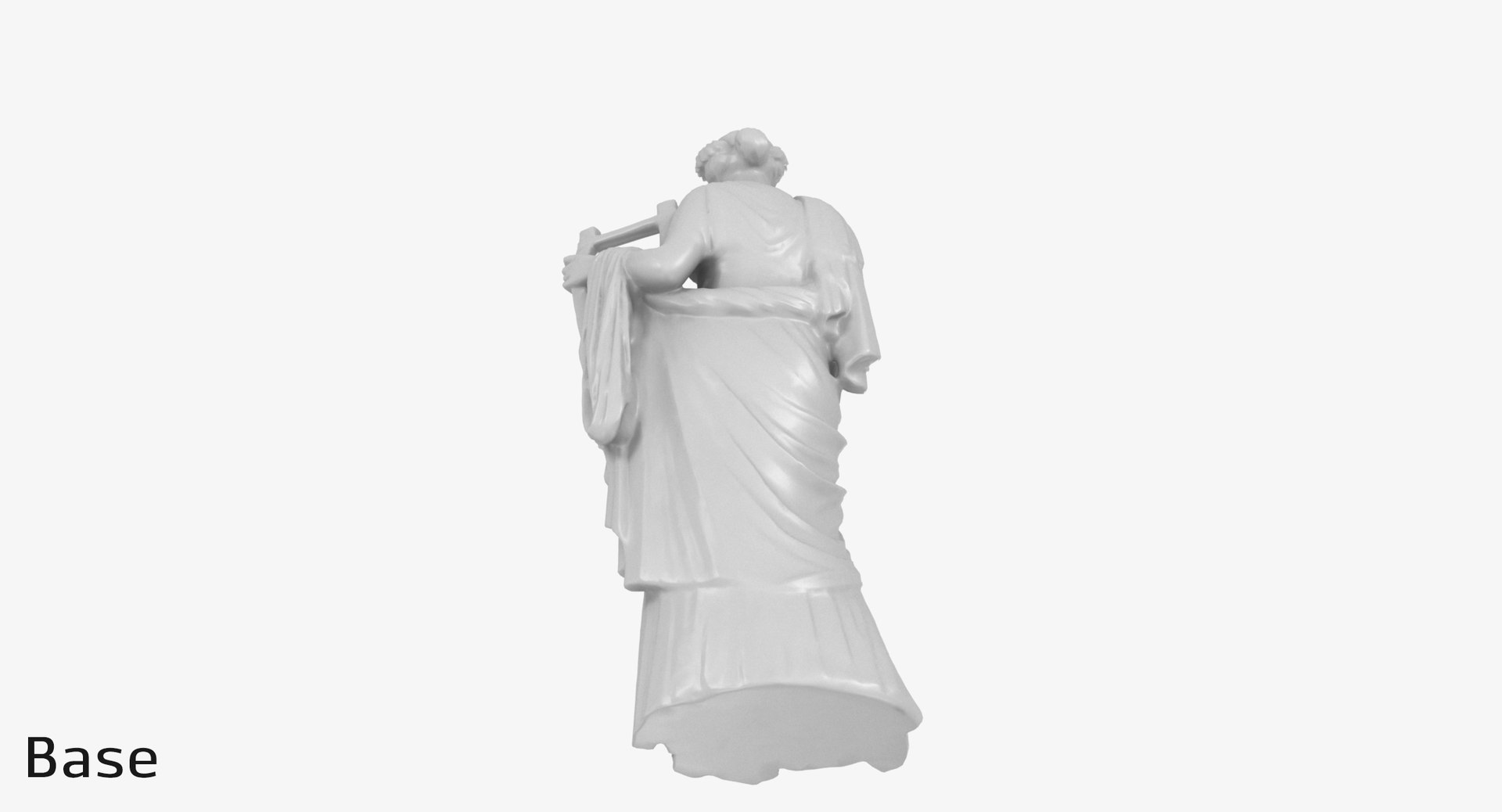 Muse Literature Erato Statue - TurboSquid 2269979