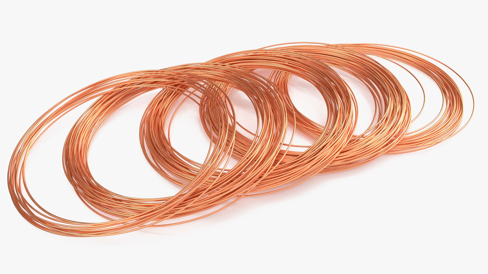 3D Twisted Cooper Wire Model - TurboSquid 2185989