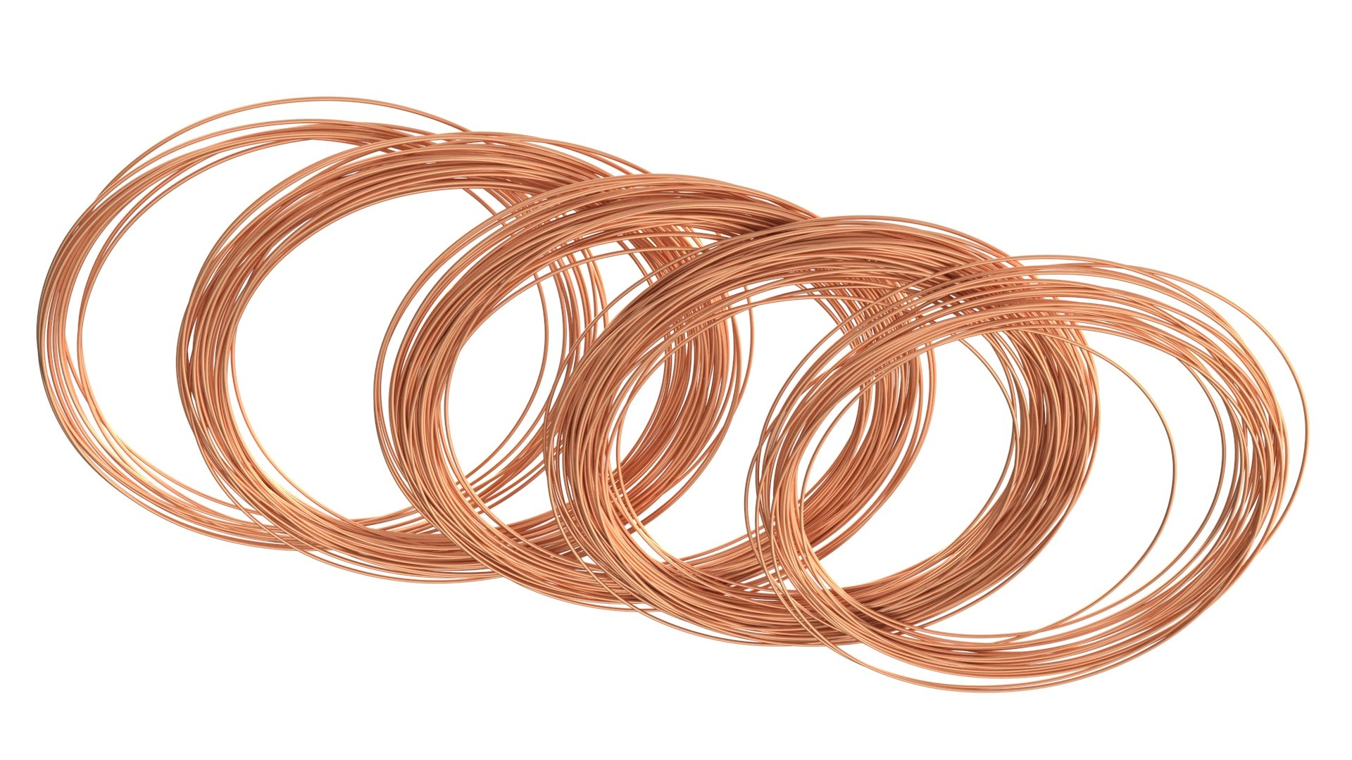 3D Twisted Cooper Wire Model - TurboSquid 2185989