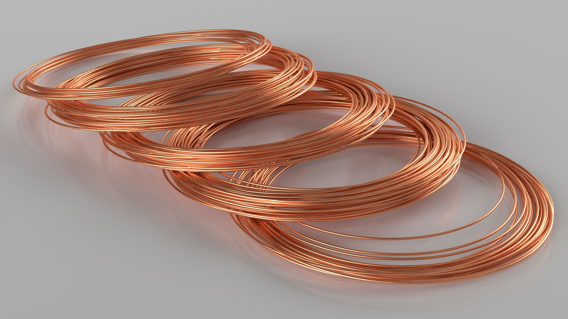 3D Twisted Cooper Wire Model - TurboSquid 2185989