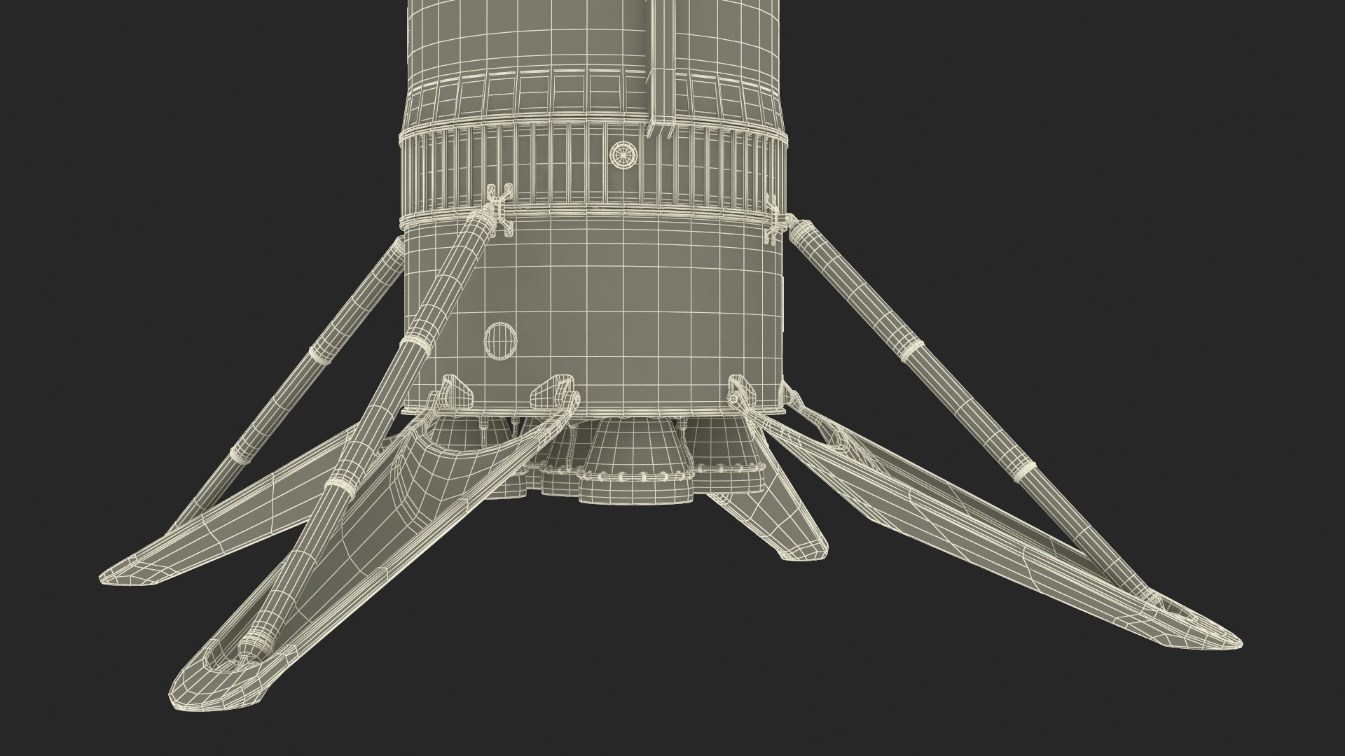 Advanced Orbital Rocket Black Standing Pose 3D Model - TurboSquid 2329808