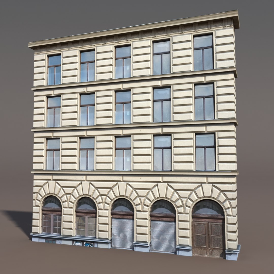 3d Model Pack Neoclassical Buildings