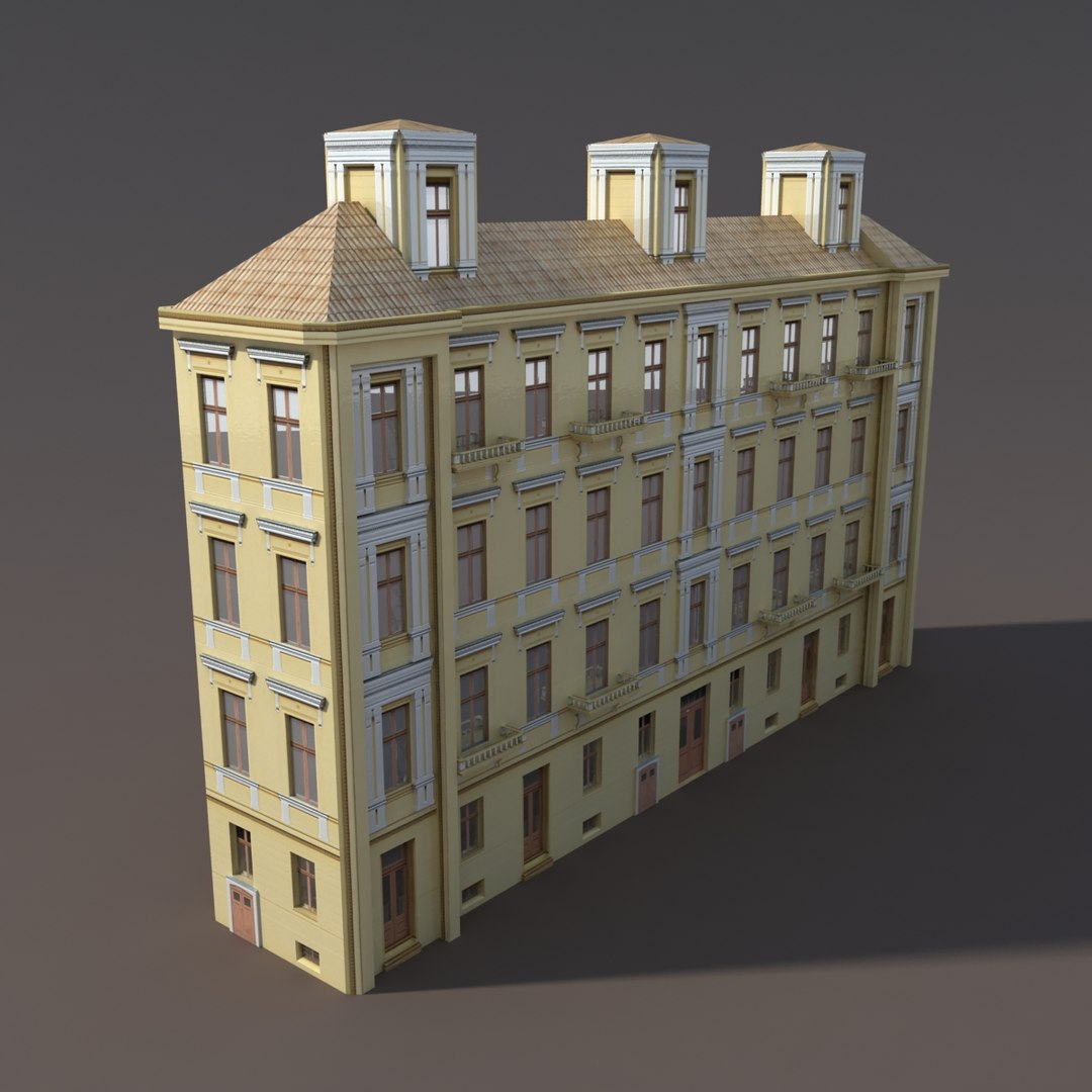 3d Model Pack Neoclassical Buildings
