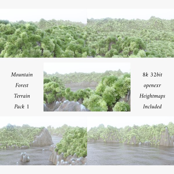 Blender Forest Models | TurboSquid