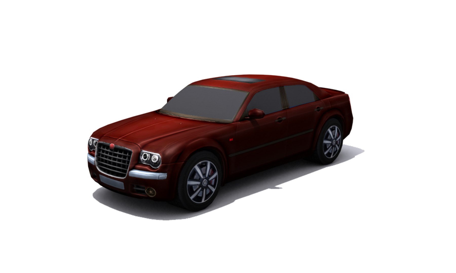 Car - Set 3d Model