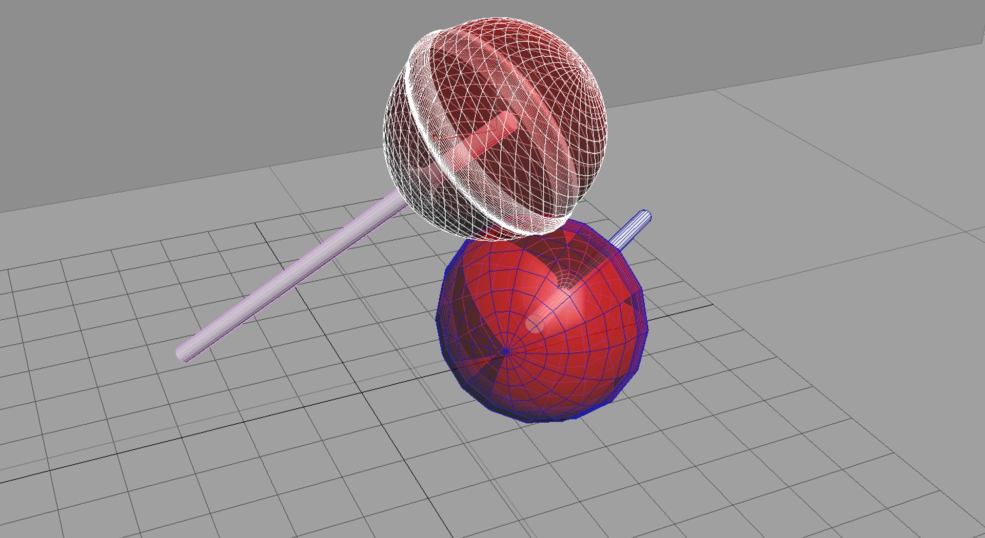 Free Lollipop 3d Model