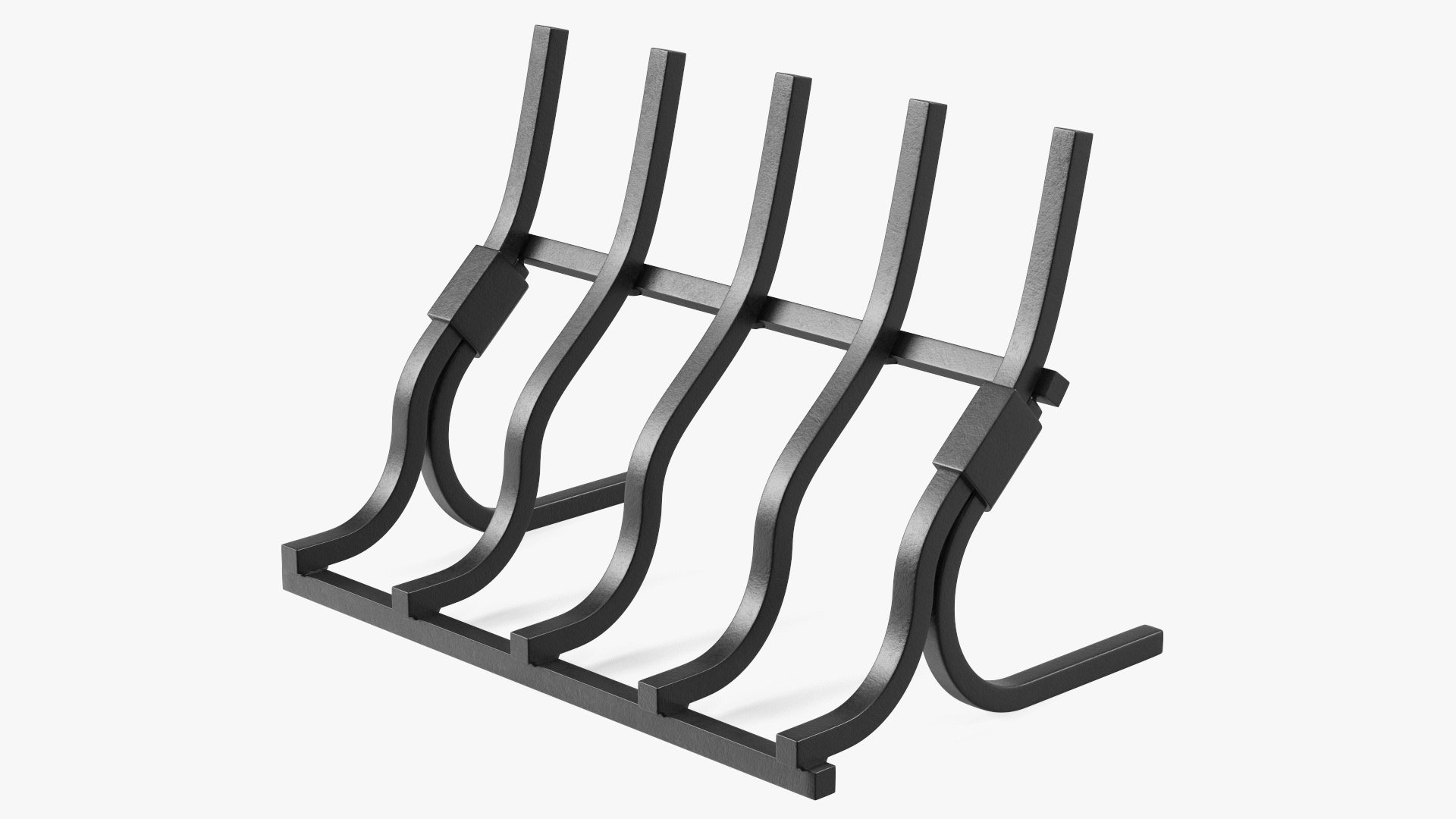 3D Vertical Fireplace Log Grate - TurboSquid 1818364