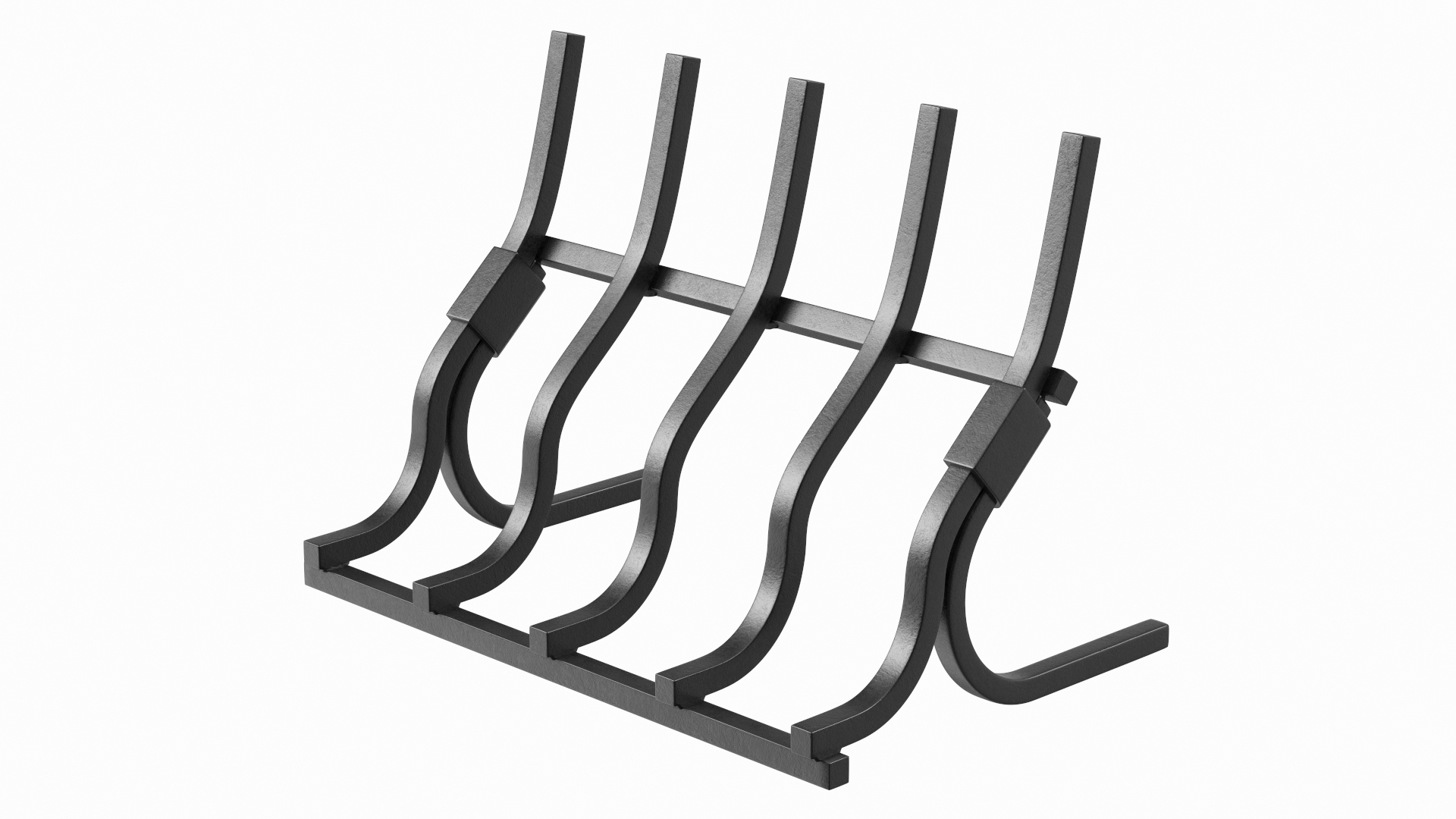 3D Vertical Fireplace Log Grate - TurboSquid 1818364