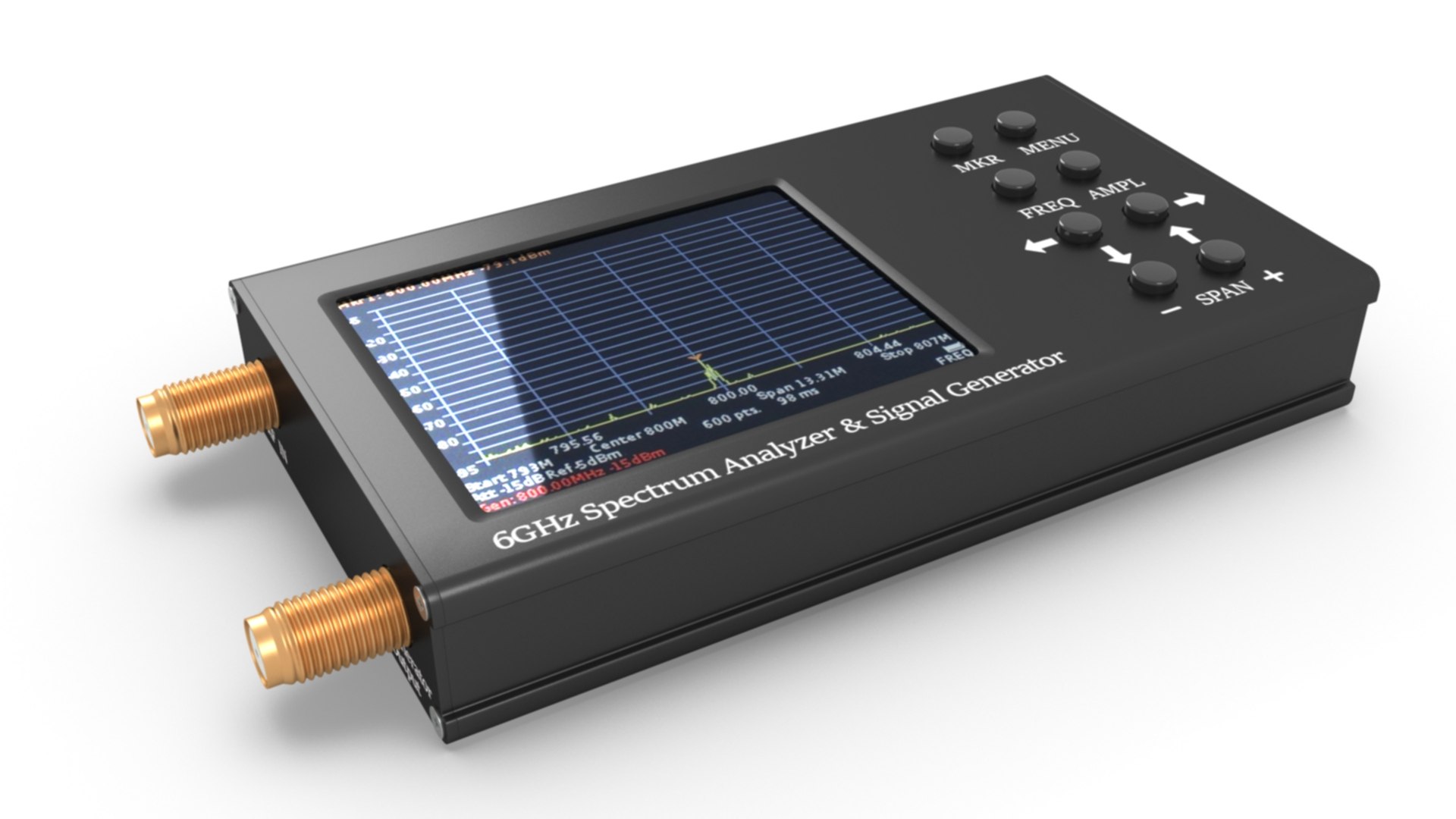 3D Model Handheld Spectrum Network Analyzer PBR - TurboSquid 2413392