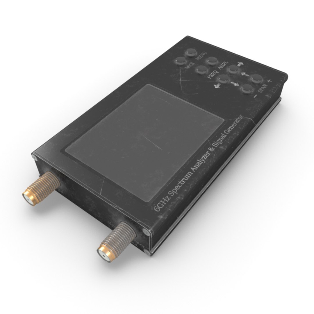 3D Model Handheld Spectrum Network Analyzer PBR - TurboSquid 2413392
