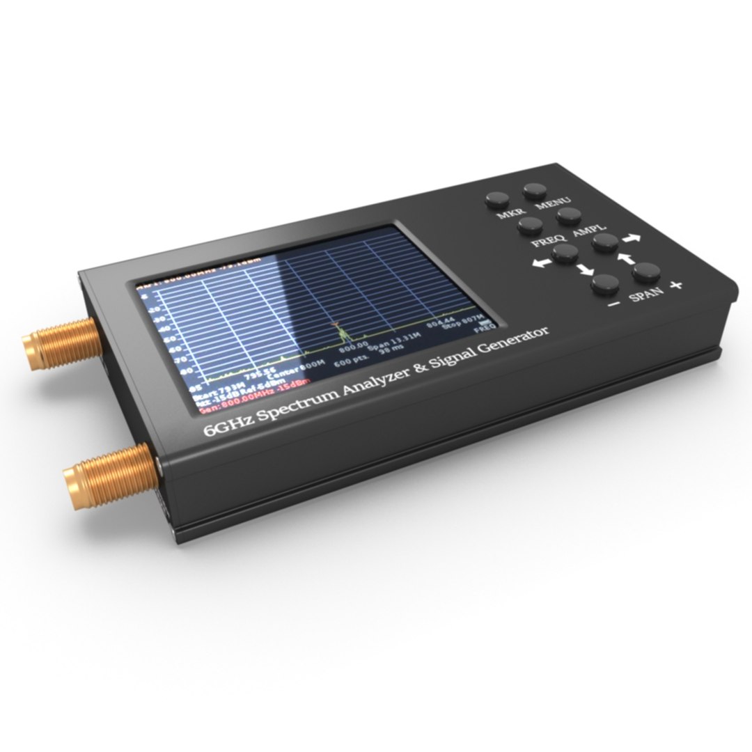 3D Model Handheld Spectrum Network Analyzer PBR - TurboSquid 2413392