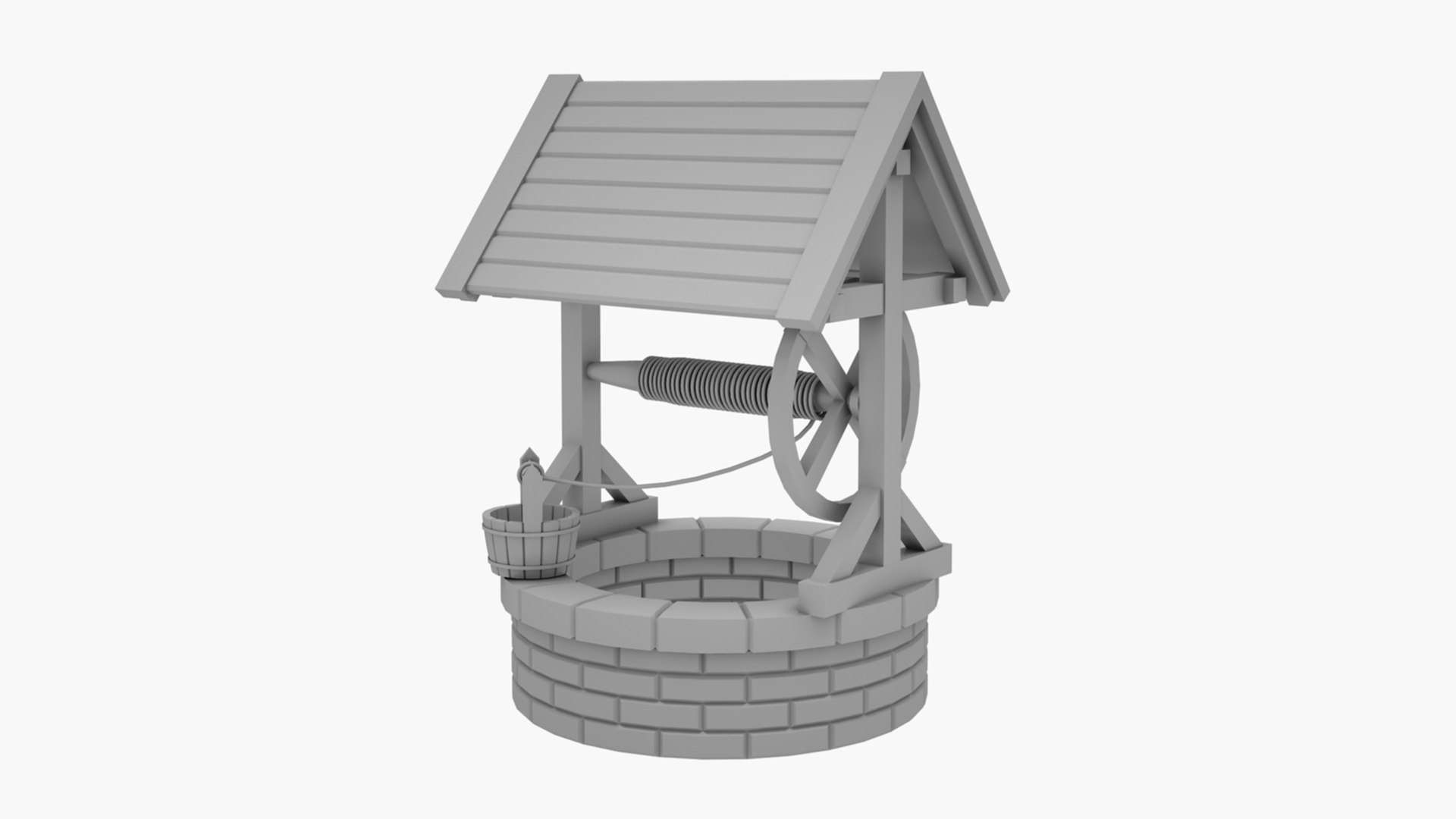 Well 02 3D - TurboSquid 1871393