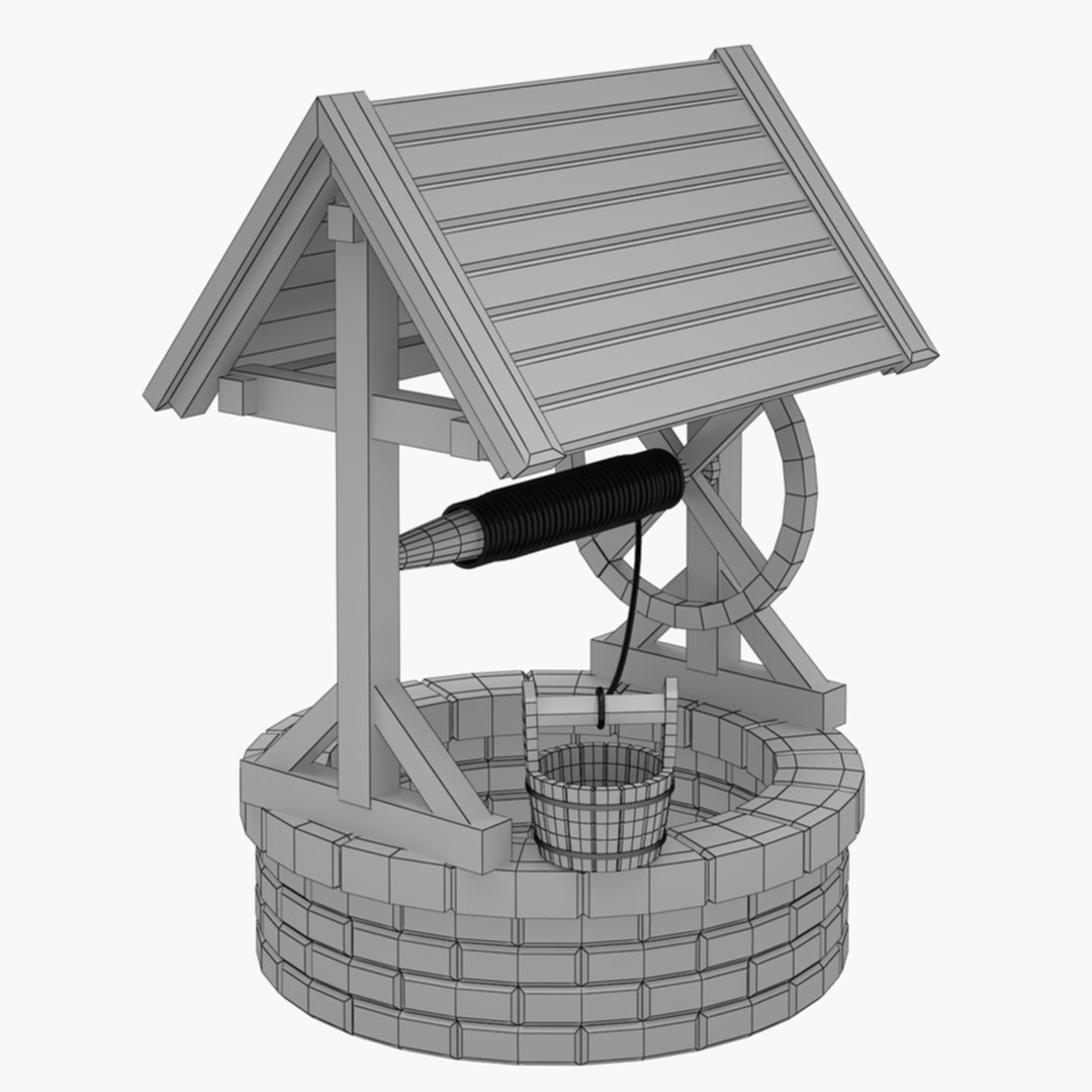 Well 02 3D - TurboSquid 1871393