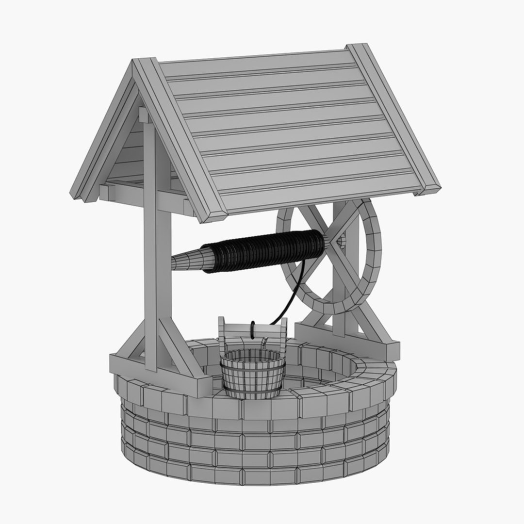 Well 02 3D - TurboSquid 1871393