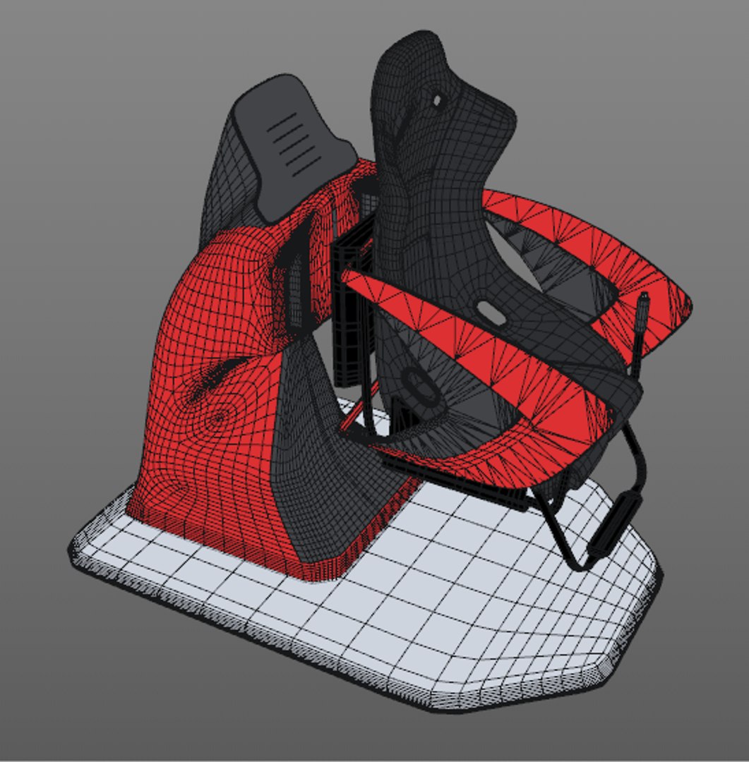 3D 9d Chair Simulator Vr Model - TurboSquid 1368782
