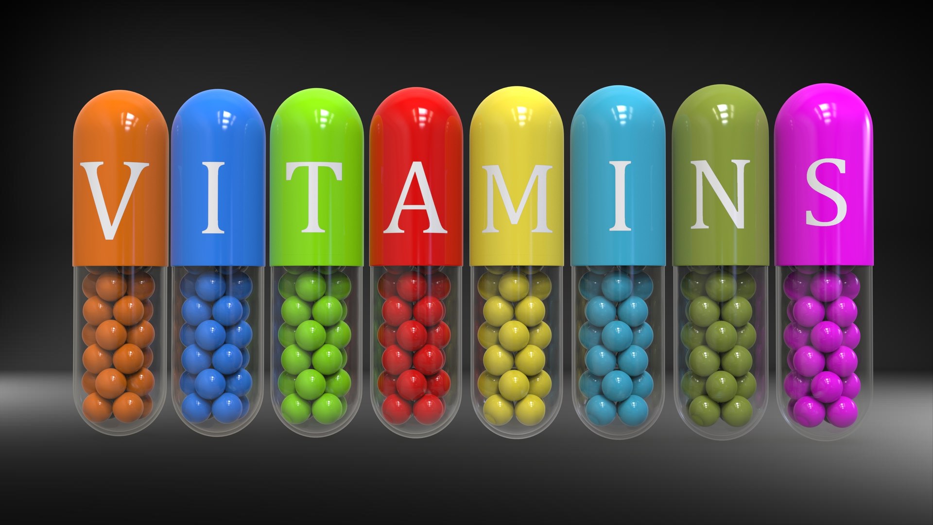 Vitamins 3D - TurboSquid 2257176