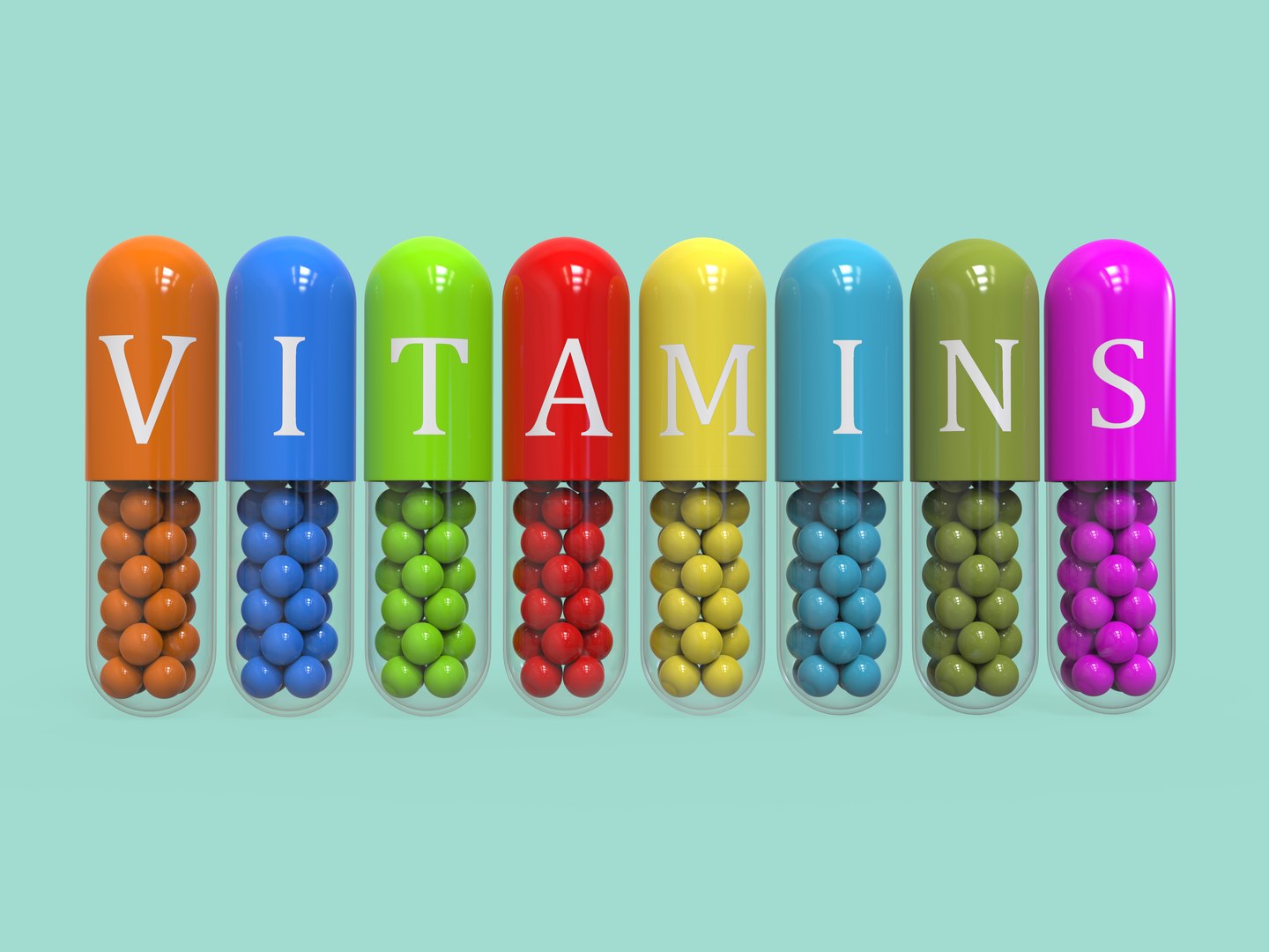 Vitamins 3D - TurboSquid 2257176