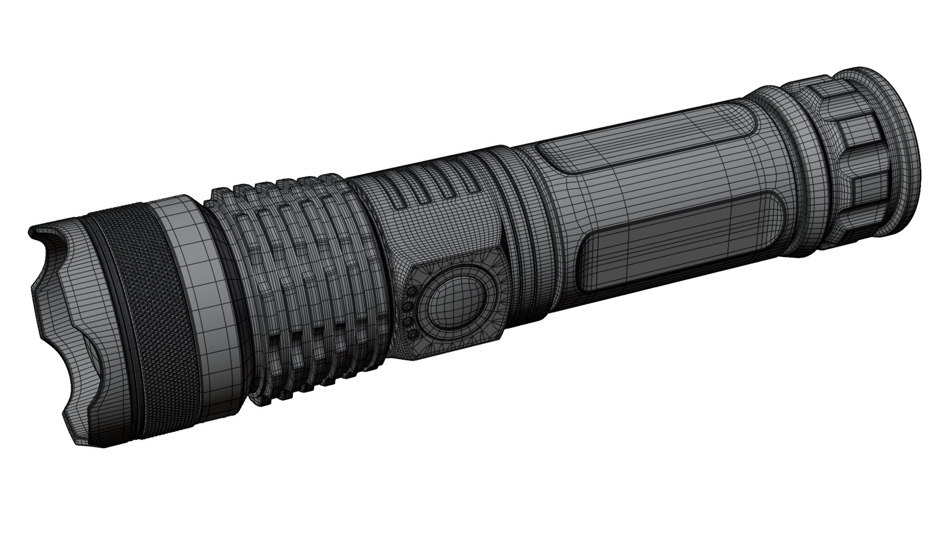 3D Flashlight 01 Model - TurboSquid 2318713