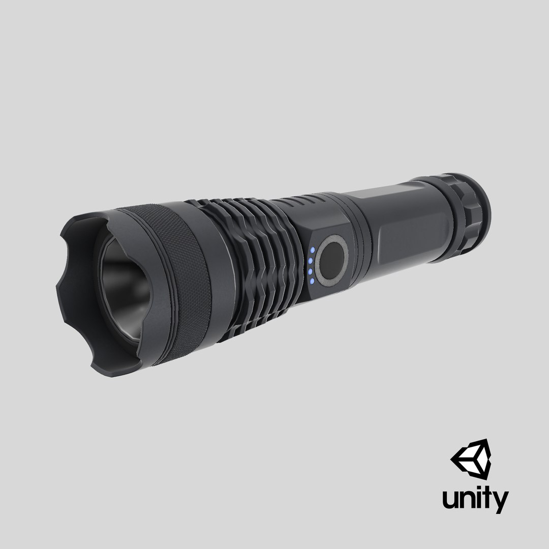 3D Flashlight 01 Model - TurboSquid 2318713