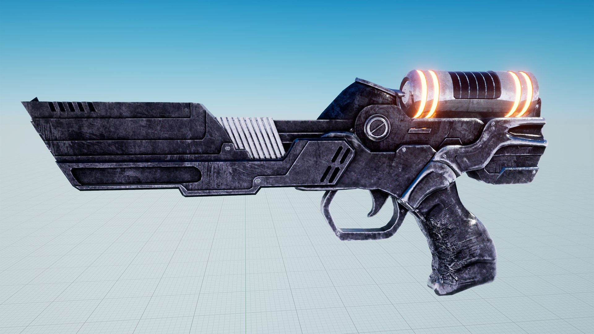 Gun Dark Model - TurboSquid 1411077