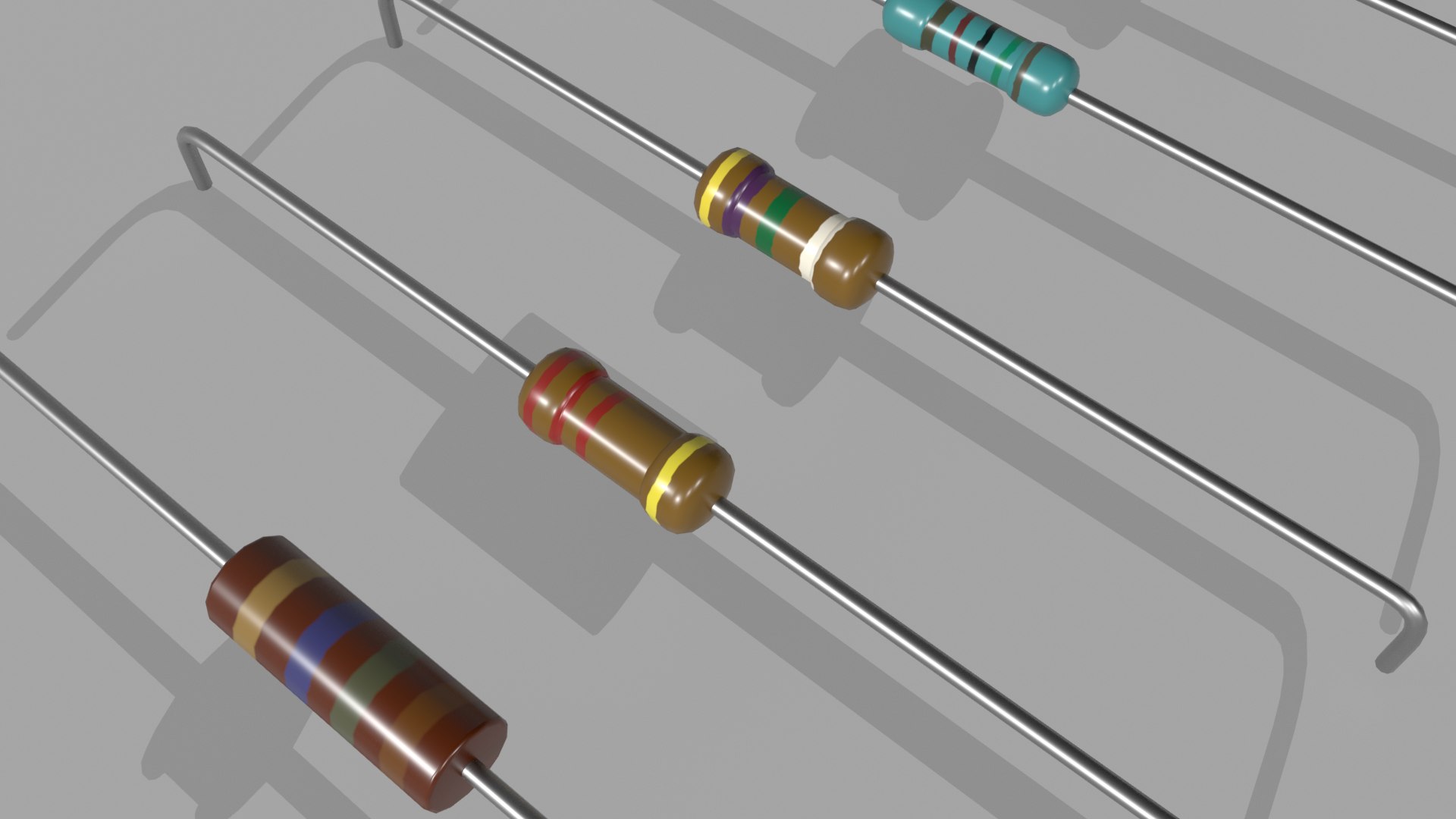 3D Resistor - TurboSquid 2193331