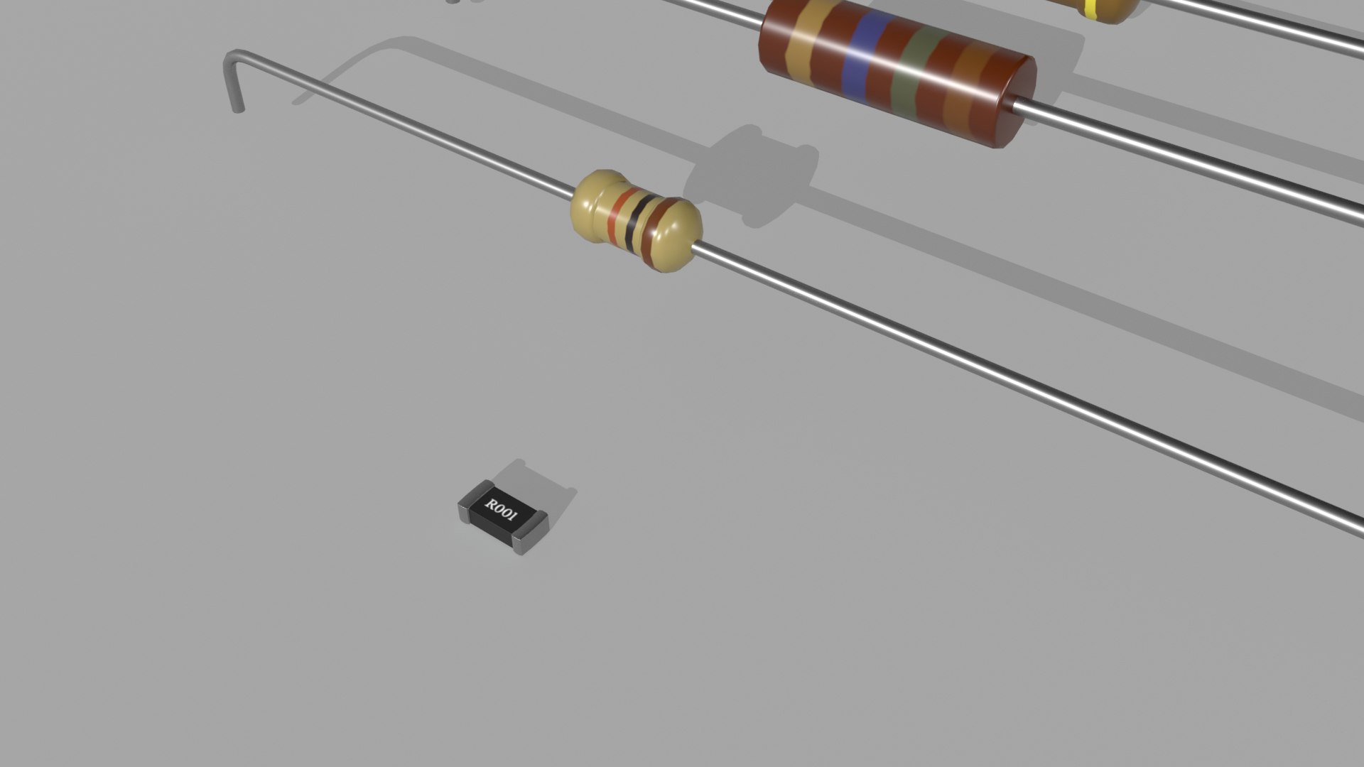 3D Resistor - TurboSquid 2193331