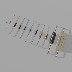 3D Resistor Models - Browse & Download Formats - TurboSquid