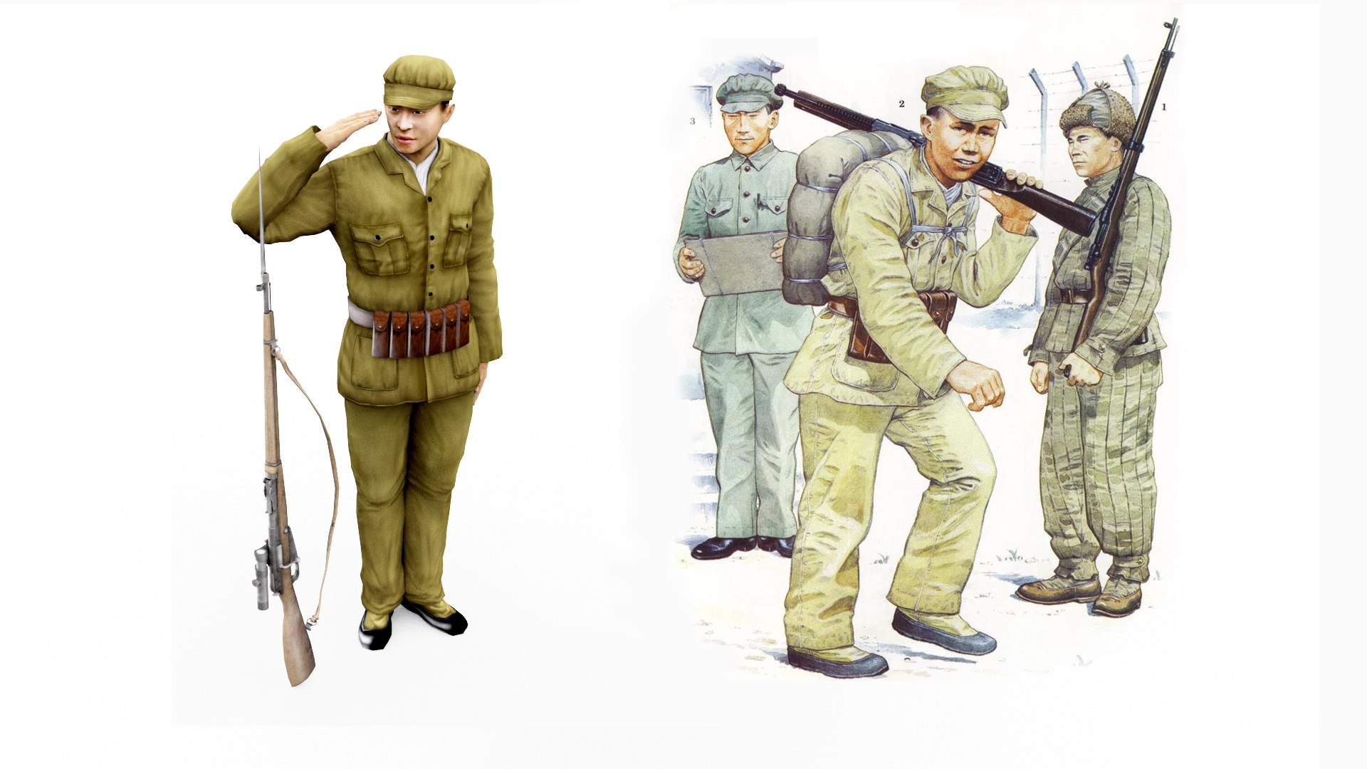 Infantry Of China 1927 3D - TurboSquid 2048972