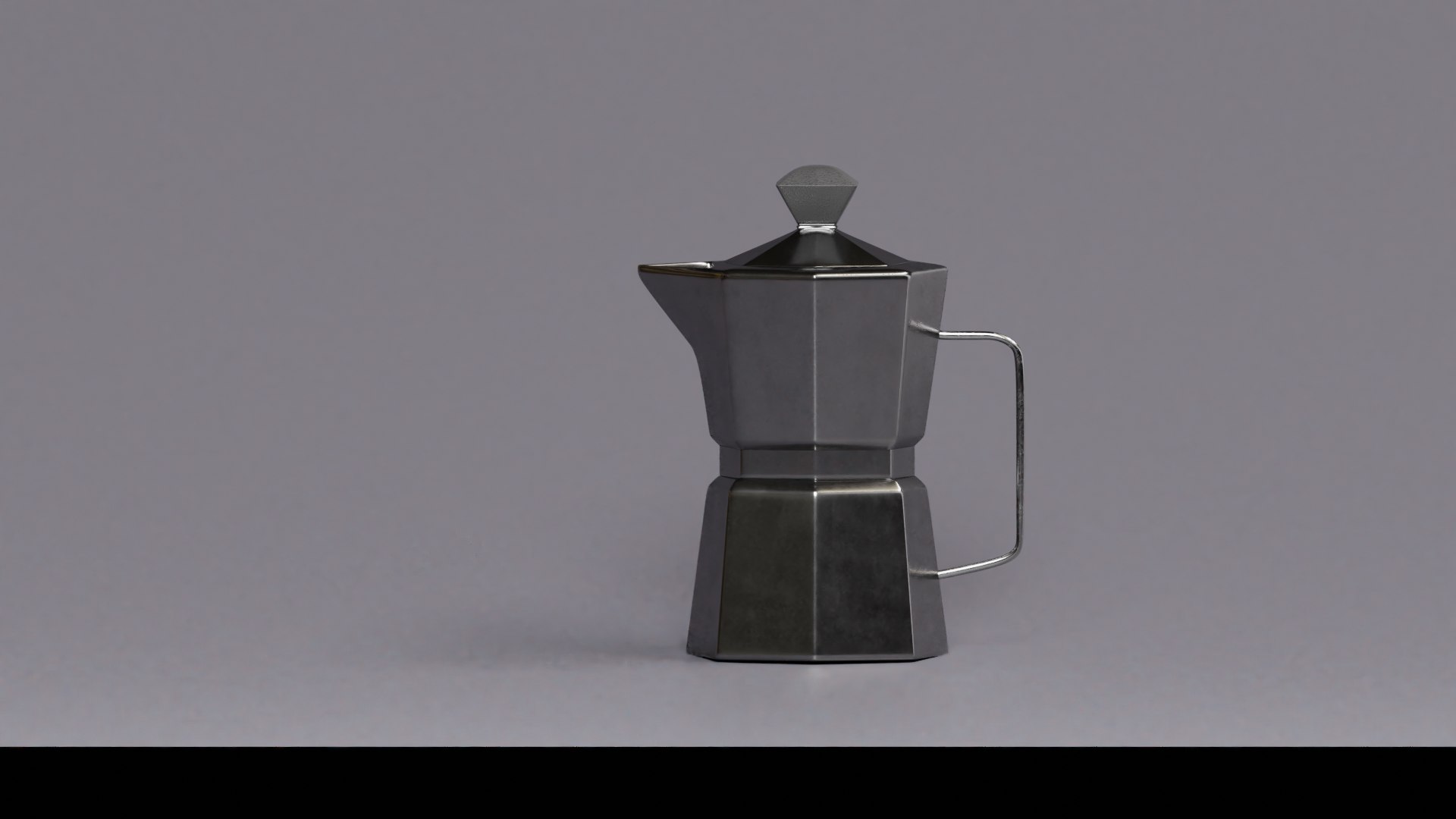 Free 3D Mocha Pot - TurboSquid 1569255