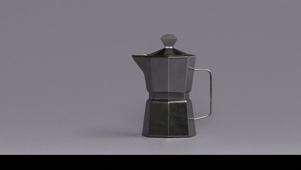 Free 3D mocha pot - TurboSquid 1569255