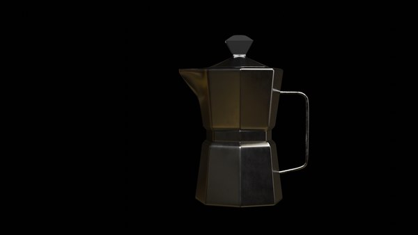 Free 3D mocha pot - TurboSquid 1569255