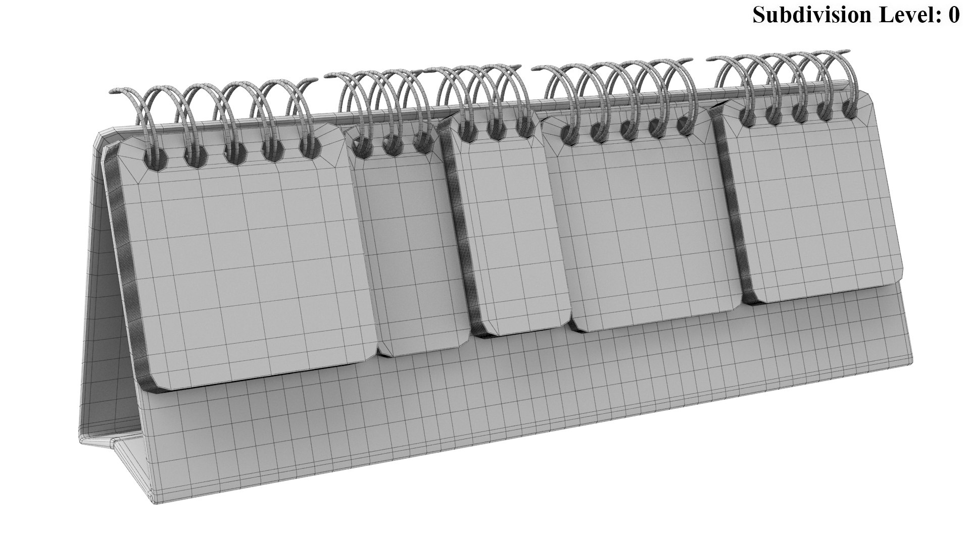 Perpetual Calendar 3D Model - TurboSquid 1916398