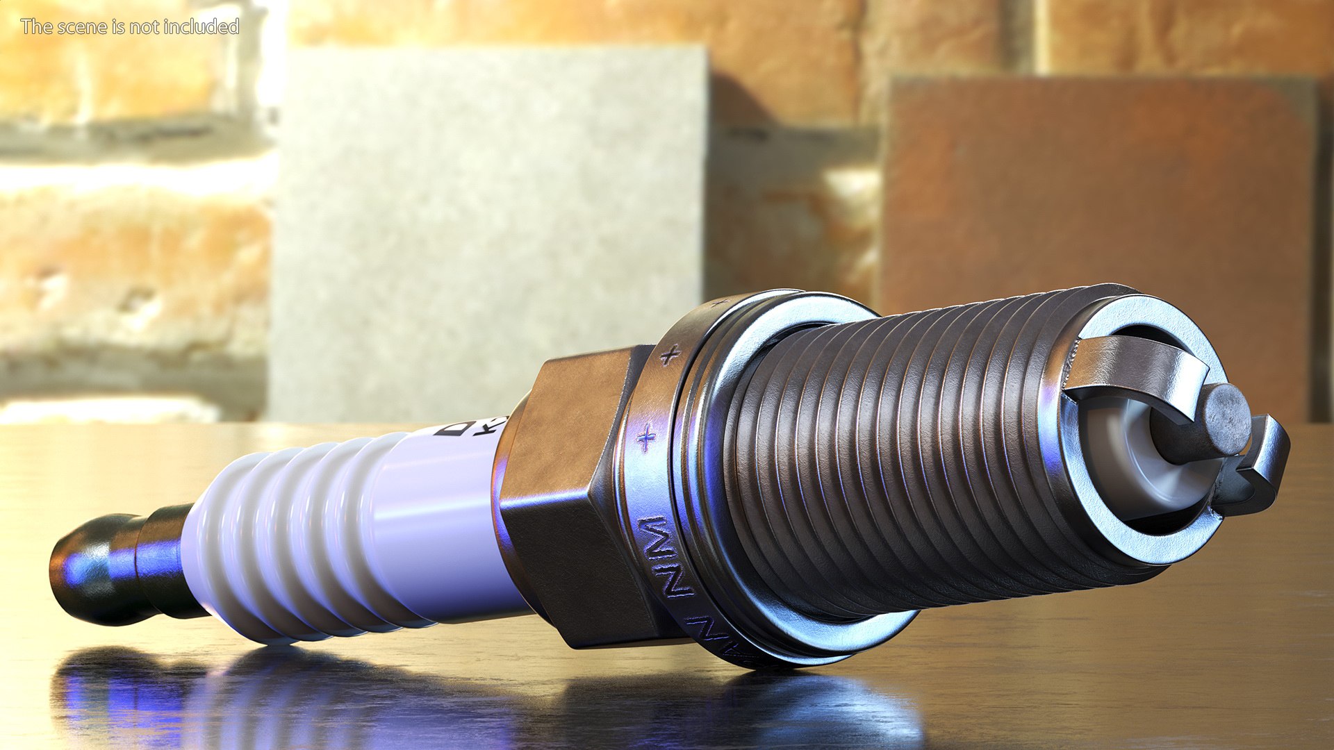 3D Model Twin Electrode Spark Plug - TurboSquid 2148604