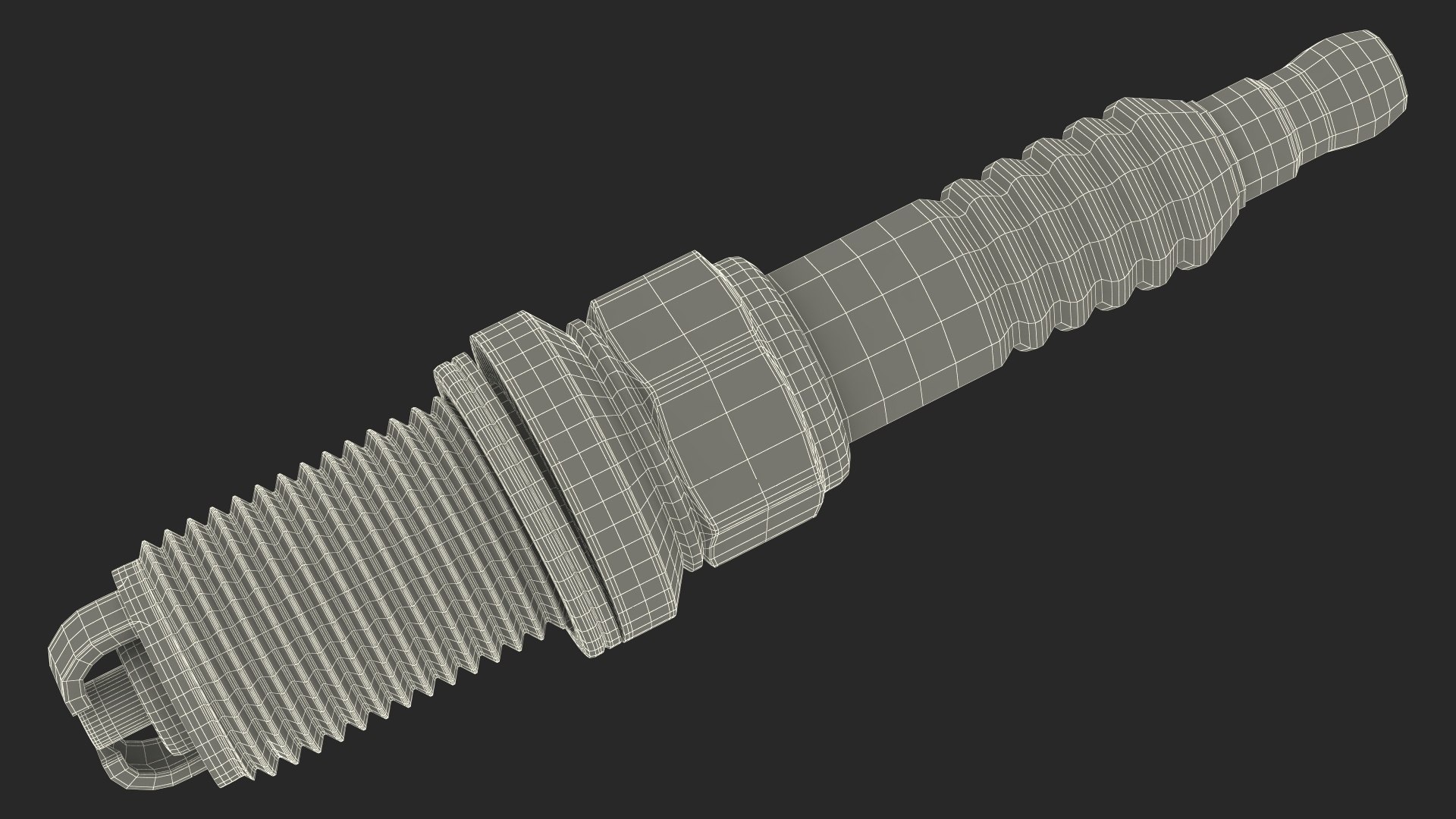 3D model Twin Electrode Spark Plug - TurboSquid 2148604