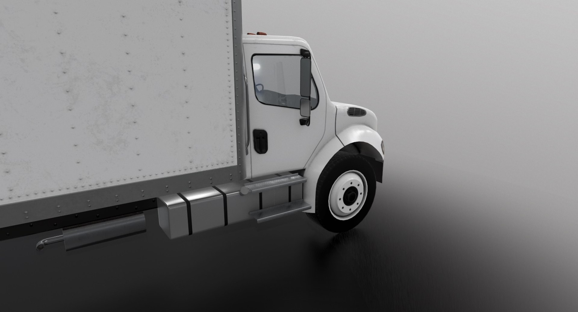 Realistic Freightliner M2 Box 3D Model - TurboSquid 1276276