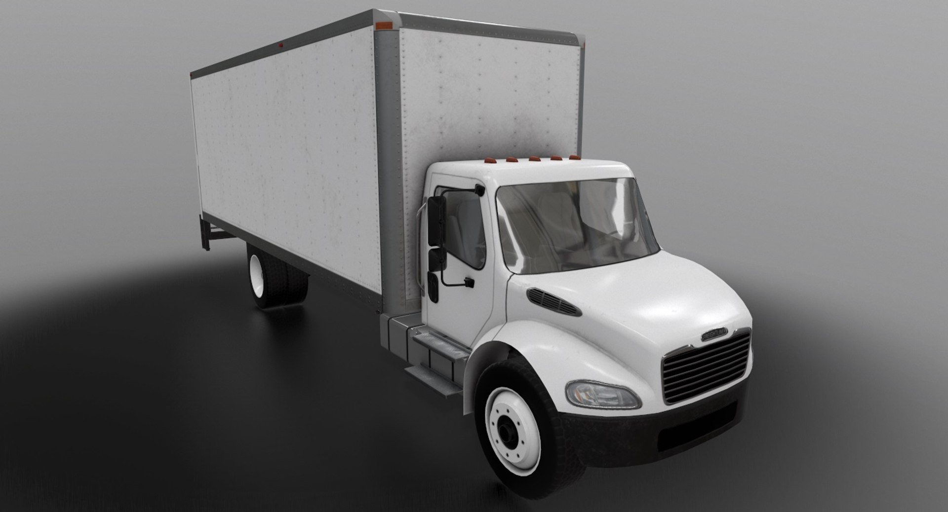 Realistic Freightliner M2 Box 3D Model - TurboSquid 1276276